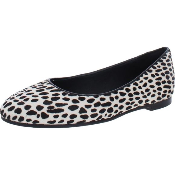 Clarks | Shoes | Clarks Womens Grace Piper Black White Animal Print Cow ...